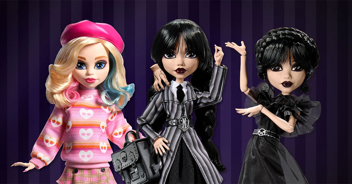 Pre-Orders Arrive for Monster High X Wednesday Dolls | All Hallows Geek