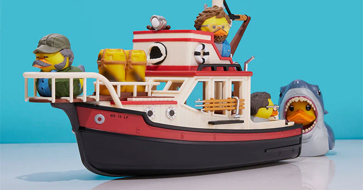 TUBBZ Releasing Special Edition 'Jaws' 50th Anniversary Set | All ...