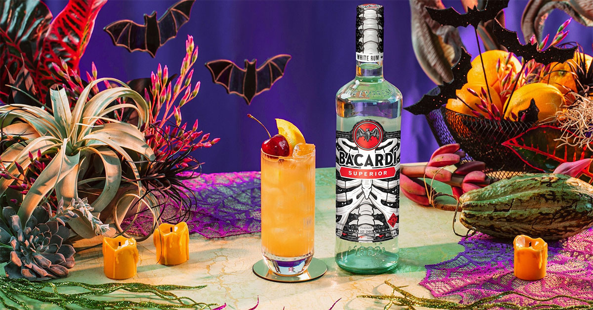 BACARDÍ Gets in the Halloween Spirit with Limited-Edition Skeleton ...